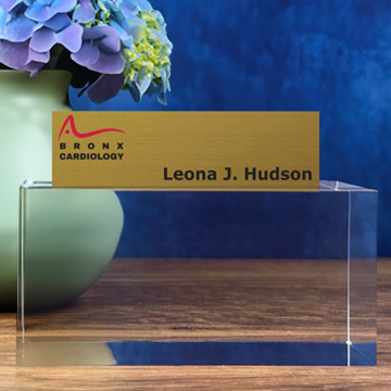 OriginalBadge.com Store. Original Badge Company Gold Metal Name Badges