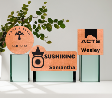 OriginalBadge.com Store. Original Badge Company Laser Engraved Wood ...